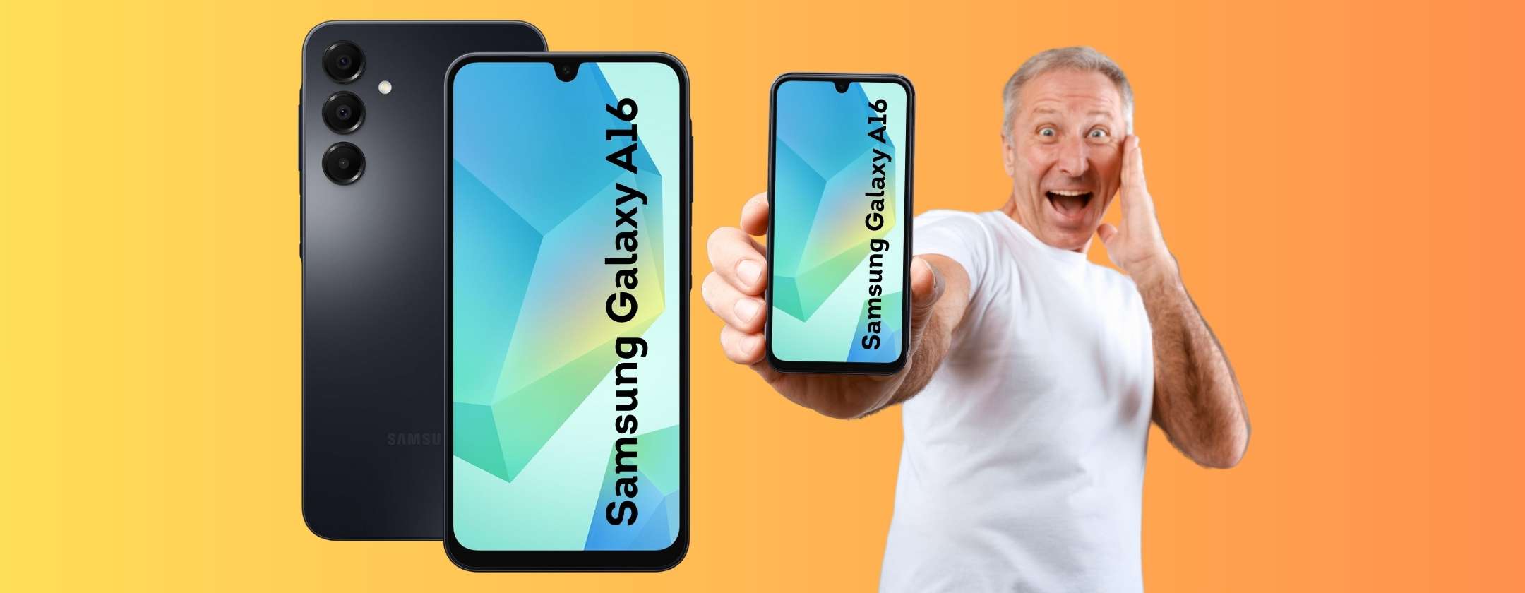 Samsung Galaxy A16 è ancora il migliore entry level, oggi tuo a 116€