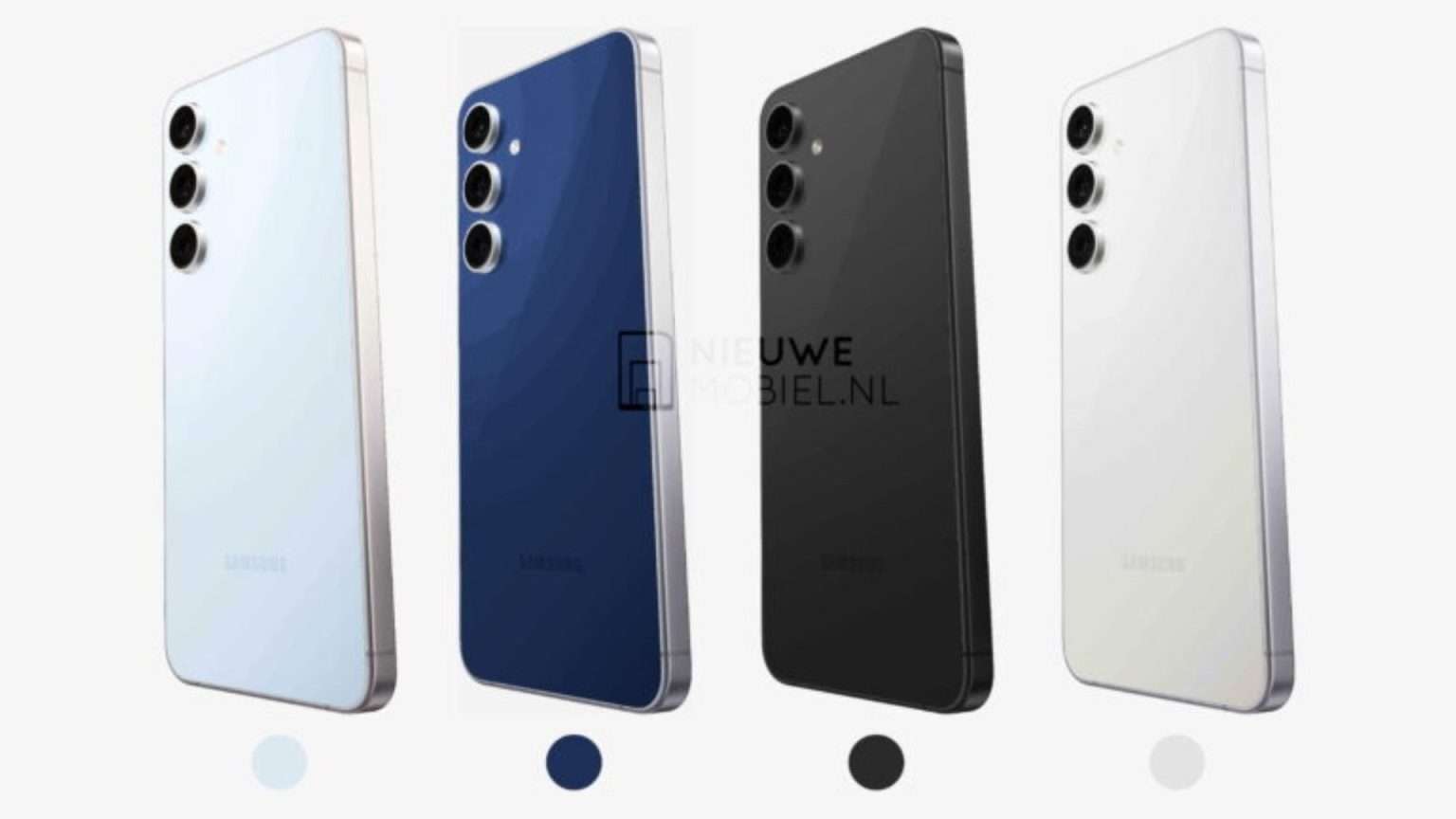 Samsung Galaxy S25 FE: questa nuova immagine mostra tutte le colorazioni