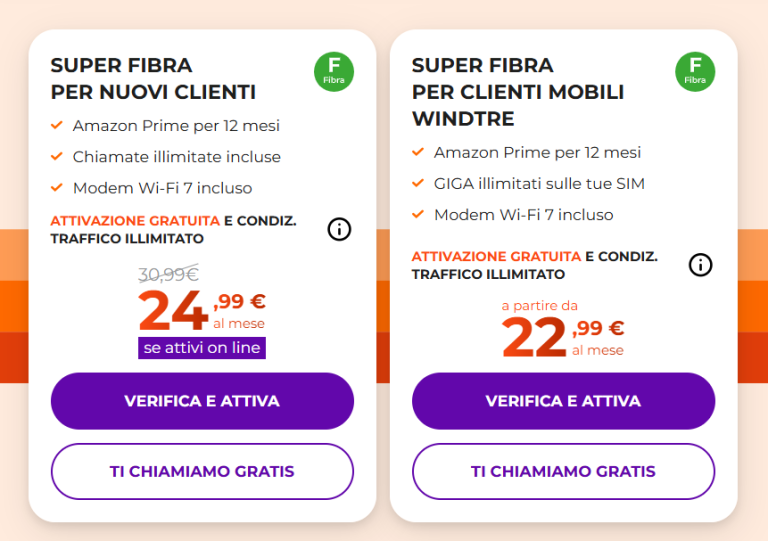 Scopri Super Fibra WindTre: ultraveloce con copertura anche negli ...