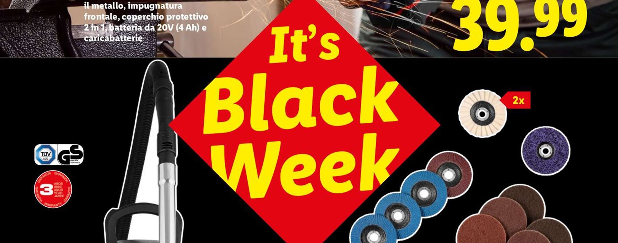 Volantino Lidl Parkside, il Black Friday è arrivato: le migliori ...