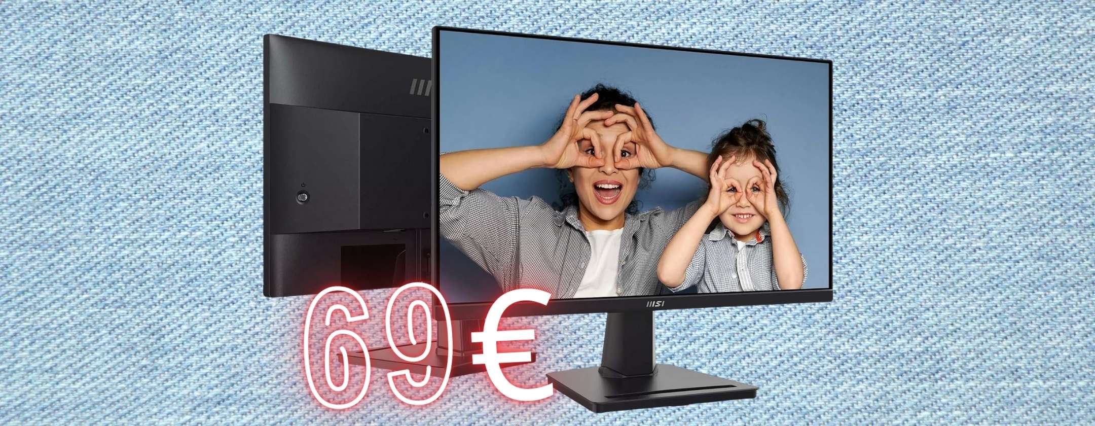 Appena 69€ per il monitor MSI PRO da 22 pollici e 100Hz (offerta outlet ...