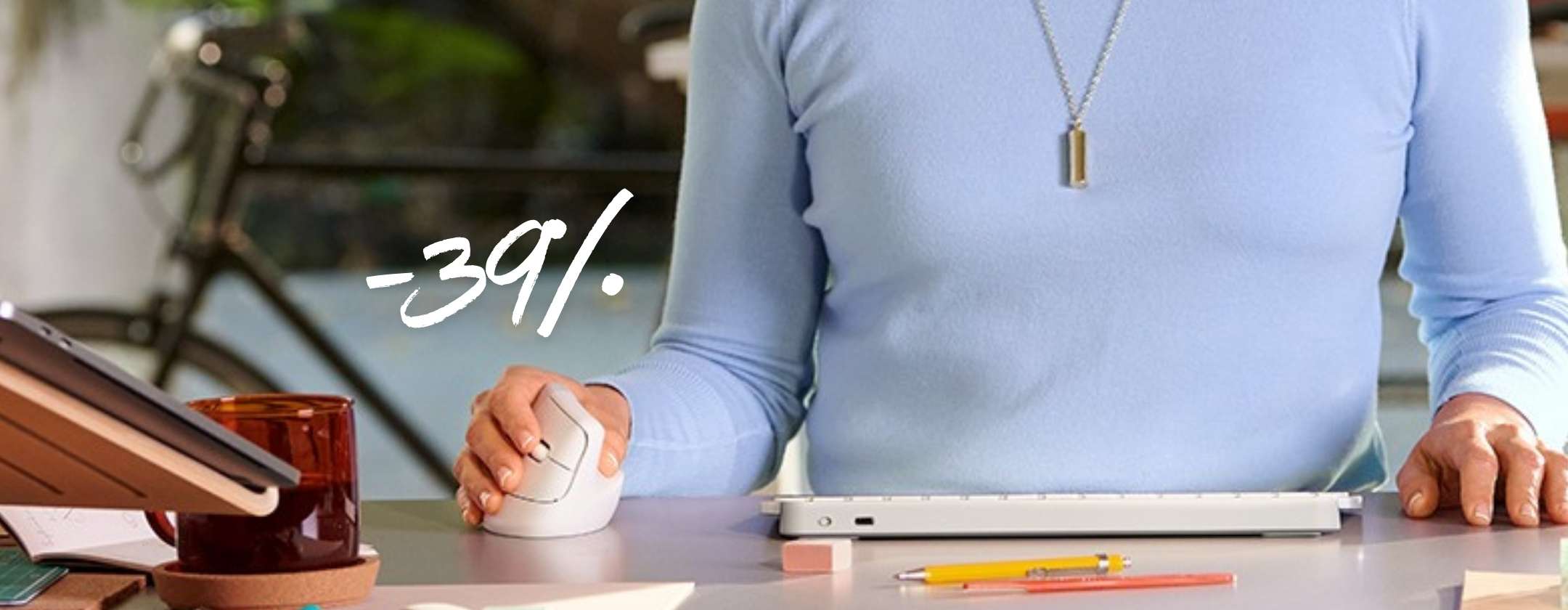 Logitech Lift: zero fatica anche dopo ore con questo mouse verticale ...