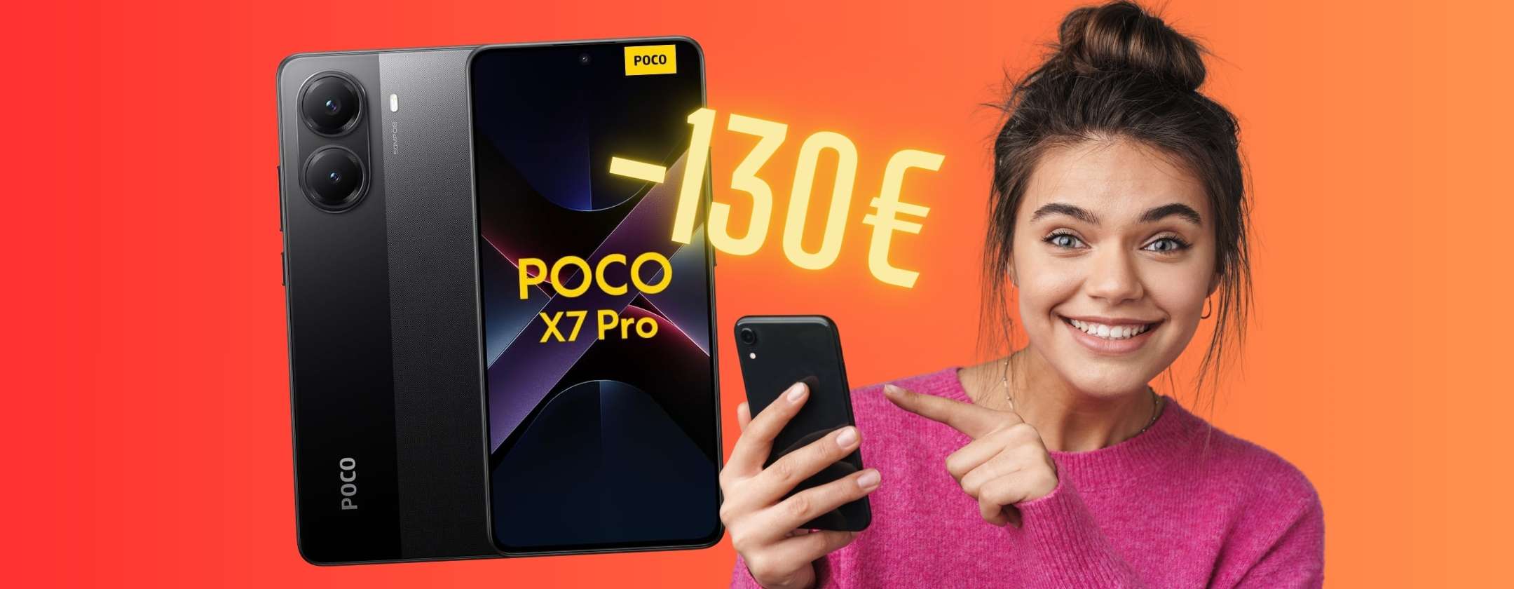 POCO X7 Pro (12/512GB): su Amazon risparmi ben 130€ ed è un best buy