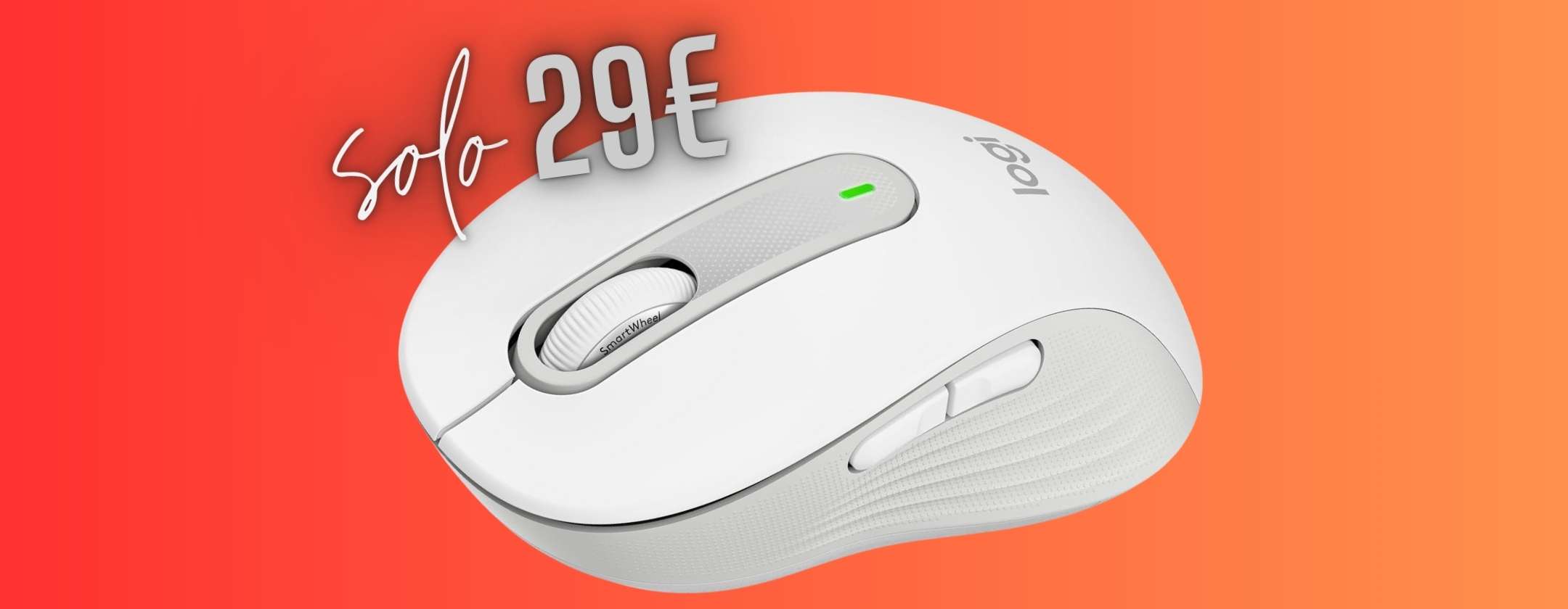 Torna in offerta a 29€ il mouse wireless più amato: Logitech Signature M650