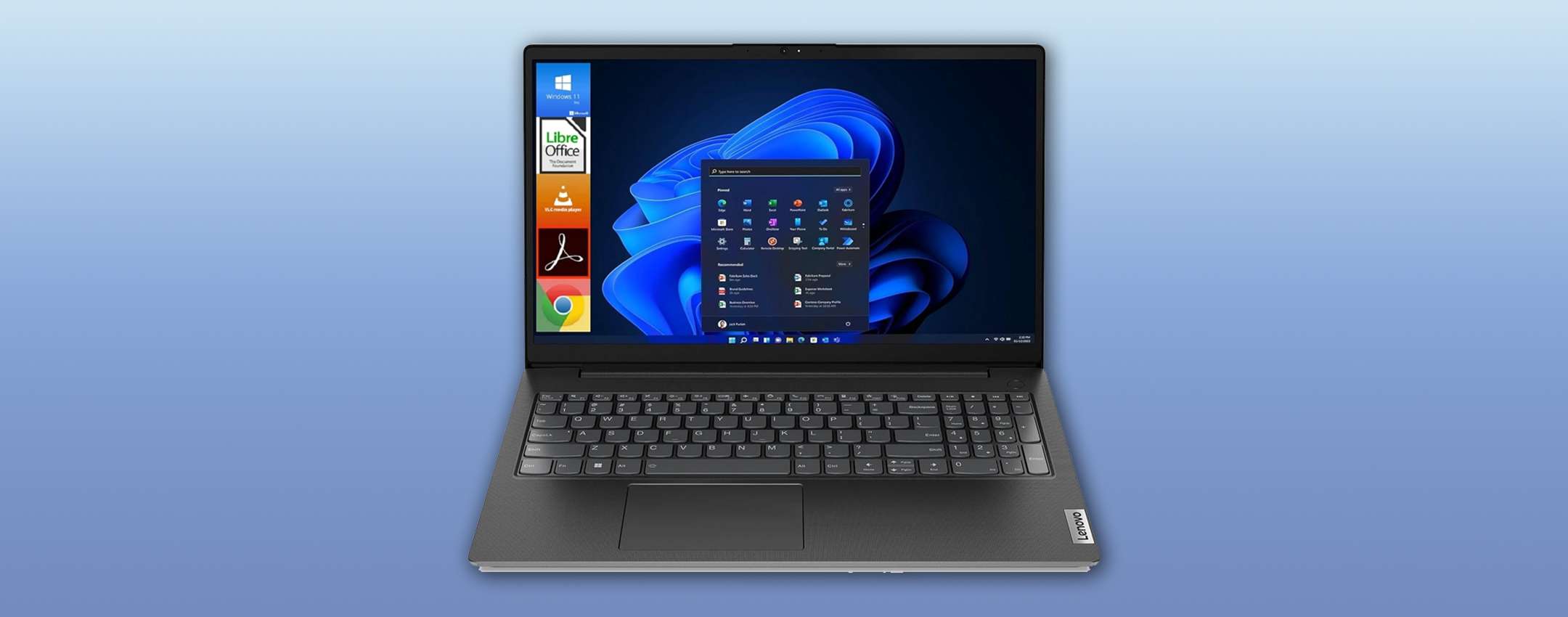 Notebook Lenovo con Windows 11 Pro: occasione a meno di 300€