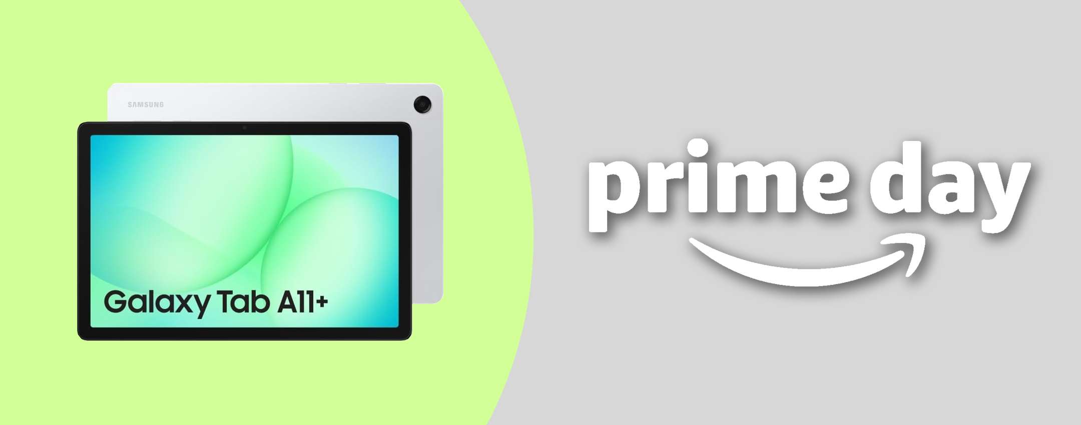Samsung Galaxy Tab A11+ a meno di 200€: offerta Prime Day Amazon